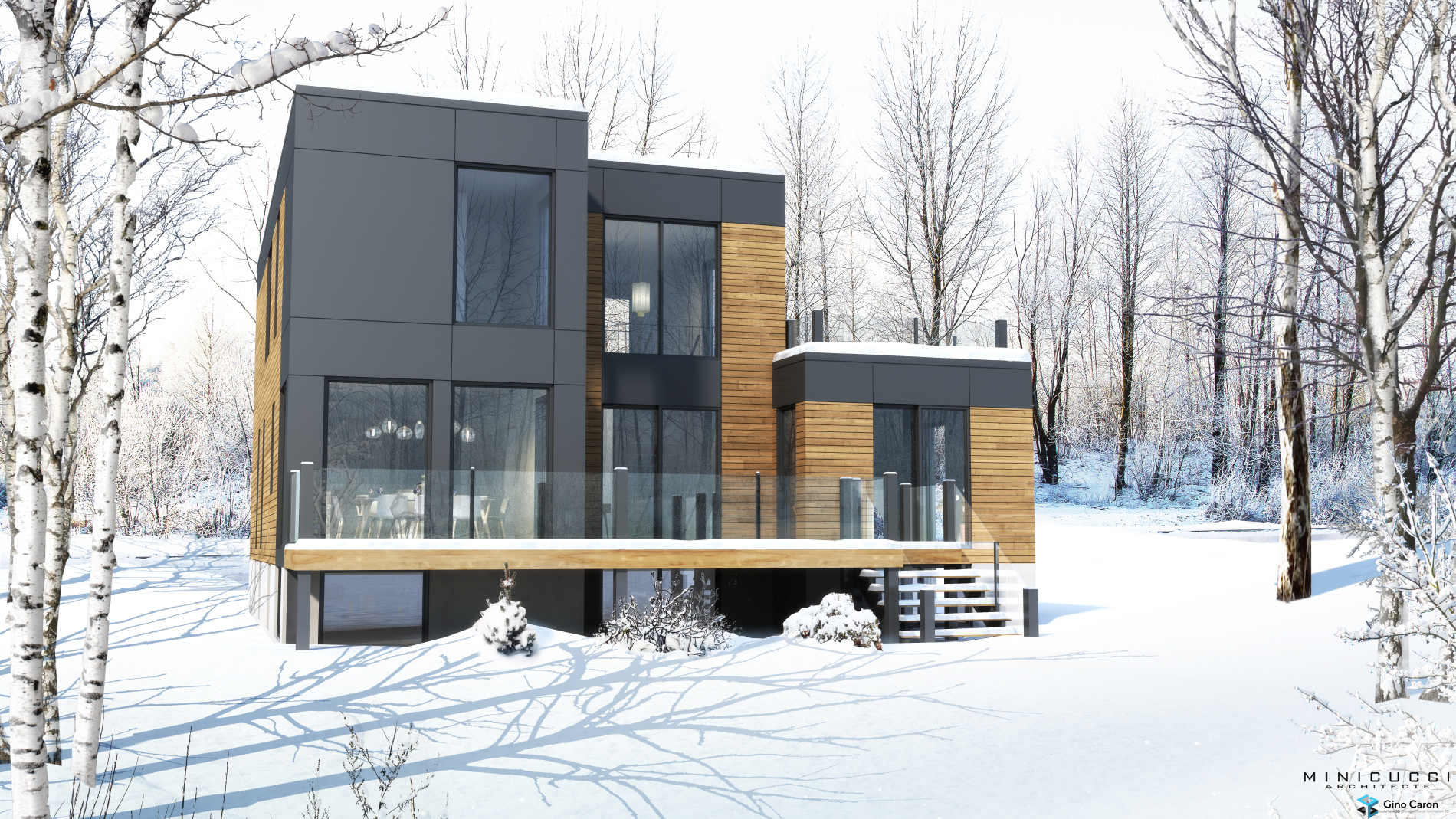 Perspective 3D architecturales - Gino Caron - Perspective 3D ...